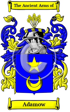 Adamow Name Meaning, Family History, Family Crest & Coats of Arms