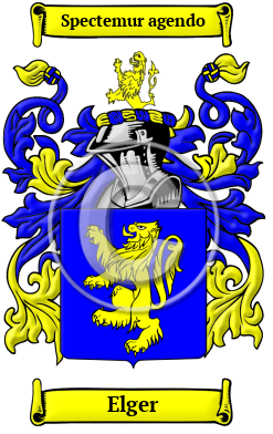 Elger Name Meaning, Family History, Family Crest & Coats of Arms