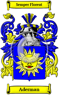 Aderman Name Meaning, Family History, Family Crest & Coats of Arms