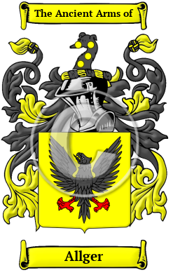 Allger Name Meaning, Family History, Family Crest & Coats of Arms