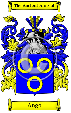 Ango Name Meaning, Family History, Family Crest & Coats of Arms