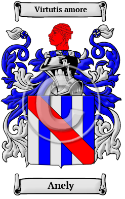 Anely Name Meaning, Family History, Family Crest & Coats of Arms