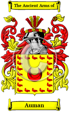 Auman Name Meaning, Family History, Family Crest & Coats of Arms