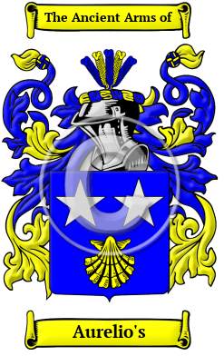 Aurelio's Name Meaning, Family History, Family Crest & Coats of Arms