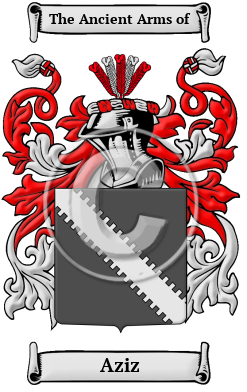 Aziz Name Meaning, Family History, Family Crest & Coats of Arms