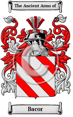 Bacor Name Meaning, Family History, Family Crest & Coats of Arms