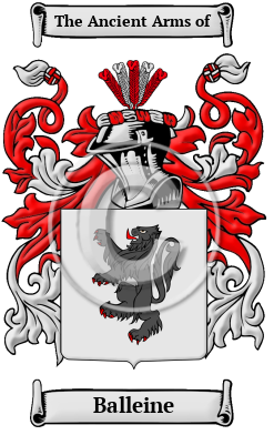 Balleine Name Meaning, Family History, Family Crest & Coats of Arms