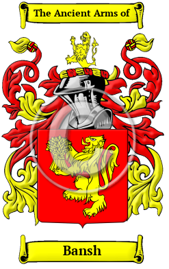 Bansh Name Meaning, Family History, Family Crest & Coats of Arms