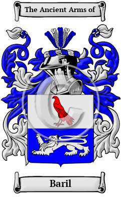 Baril Name Meaning, Family History, Family Crest & Coats of Arms