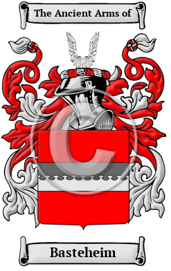 Basteheim Name Meaning, Family History, Family Crest & Coats of Arms