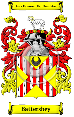 Battersbey Name Meaning, Family History, Family Crest & Coats of Arms