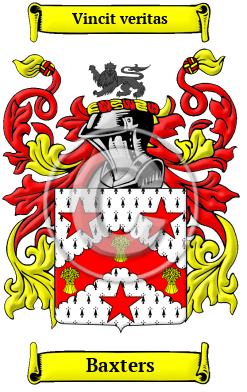 Baxters Name Meaning, Family History, Family Crest & Coats of Arms