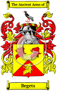 Begets Name Meaning, Family History, Family Crest & Coats of Arms
