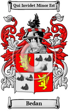 Bedan Name Meaning, Family History, Family Crest & Coats of Arms