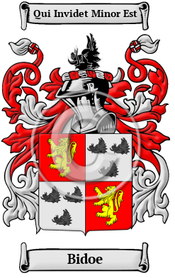 Bidoe Name Meaning, Family History, Family Crest & Coats of Arms