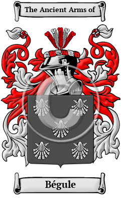 Bégule Name Meaning, Family History, Family Crest & Coats of Arms