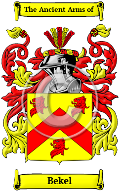 Bekel Name Meaning, Family History, Family Crest & Coats of Arms