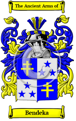 Bendeka Name Meaning, Family History, Family Crest & Coats of Arms