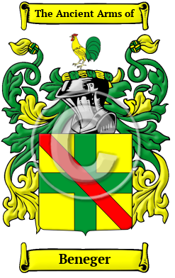 Beneger Name Meaning, Family History, Family Crest & Coats of Arms