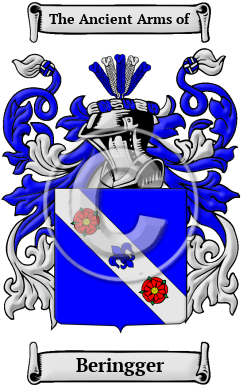 Beringger Name Meaning, Family History, Family Crest & Coats of Arms