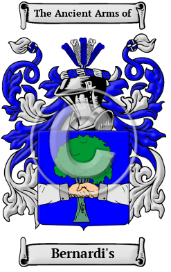 Bernardi's Name Meaning, Family History, Family Crest & Coats of Arms