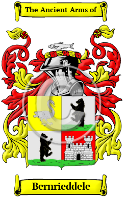 Bernrieddele Name Meaning, Family History, Family Crest & Coats of Arms