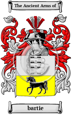 Bartie Name Meaning, Family History, Family Crest & Coats of Arms