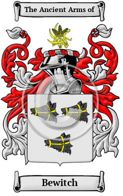 Bewitch Name Meaning, Family History, Family Crest & Coats of Arms