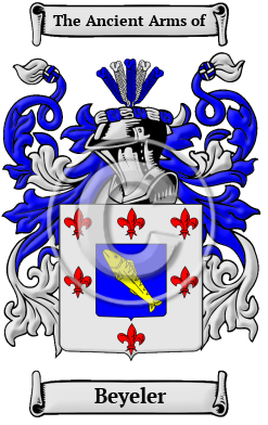 Beyeler Name Meaning, Family History, Family Crest & Coats of Arms