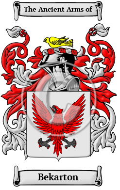 Bekarton Name Meaning, Family History, Family Crest & Coats of Arms