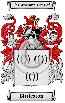 Bittleston Name Meaning, Family History, Family Crest & Coats of Arms