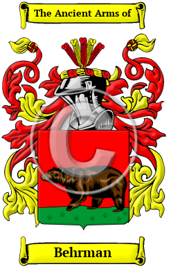 Behrman Name Meaning, Family History, Family Crest & Coats of Arms