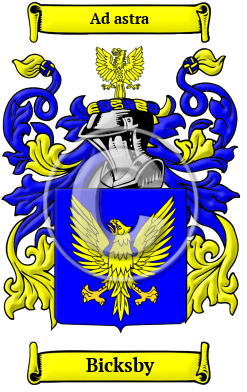 Bicksby Name Meaning, Family History, Family Crest & Coats of Arms
