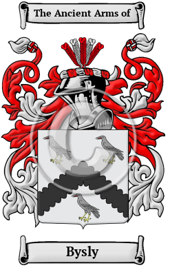 Bysly Name Meaning, Family History, Family Crest & Coats of Arms