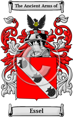 Essel Name Meaning, Family History, Family Crest & Coats of Arms