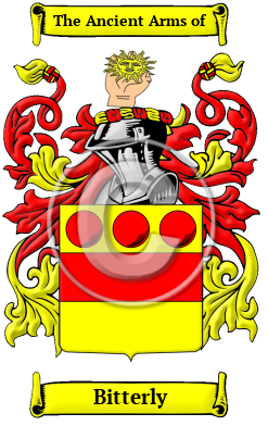 Bitterly Name Meaning, Family History, Family Crest & Coats of Arms
