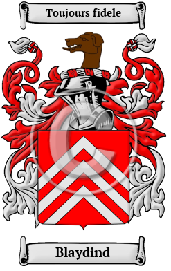 Blaydind Name Meaning, Family History, Family Crest & Coats of Arms