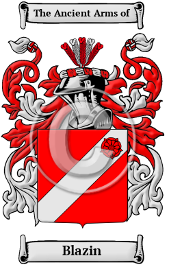 Blazin Name Meaning, Family History, Family Crest & Coats of Arms