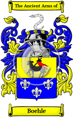 Boehle Name Meaning, Family History, Family Crest & Coats of Arms