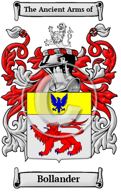 Bollander Name Meaning, Family History, Family Crest & Coats of Arms