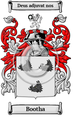 Bootha Name Meaning, Family History, Family Crest & Coats of Arms