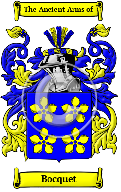 Bocquet Name Meaning, Family History, Family Crest & Coats of Arms