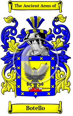 Botello Name Meaning, Family History, Family Crest & Coats of Arms, Spanish