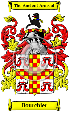 Bourchier Name Meaning, Family History, Family Crest & Coats of Arms