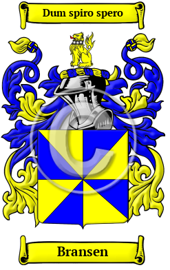 Bransen Name Meaning, Family History, Family Crest & Coats of Arms