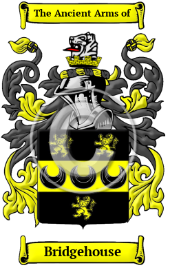 Bridgehouse Name Meaning, Family History, Family Crest & Coats of Arms