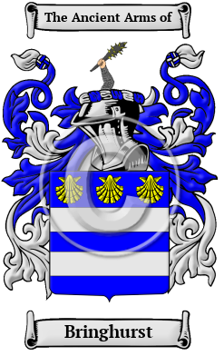 Bringhurst Name Meaning, Family History, Family Crest & Coats of Arms