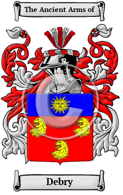 Debry Name Meaning, Family History, Family Crest & Coats of Arms