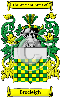 Brocleigh Name Meaning, Family History, Family Crest & Coats of Arms