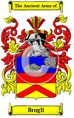 Brogli Name Meaning, Family History, Family Crest & Coats of Arms